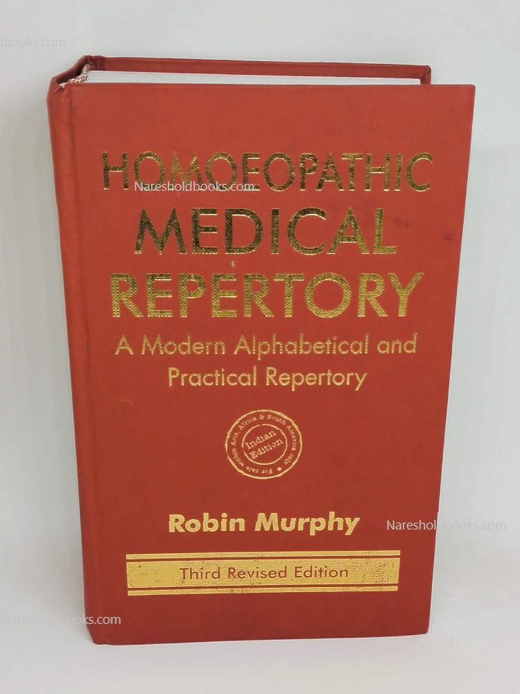Homeopathic Medical Repertory | R Murphy - Naresh Old Books Seller ...
